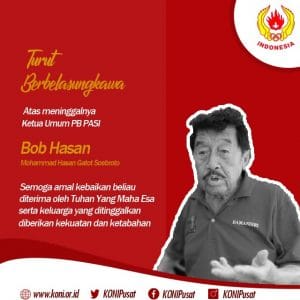 Kepergian Bob Hasan, Duka Olahraga Indonesia | Gerakita