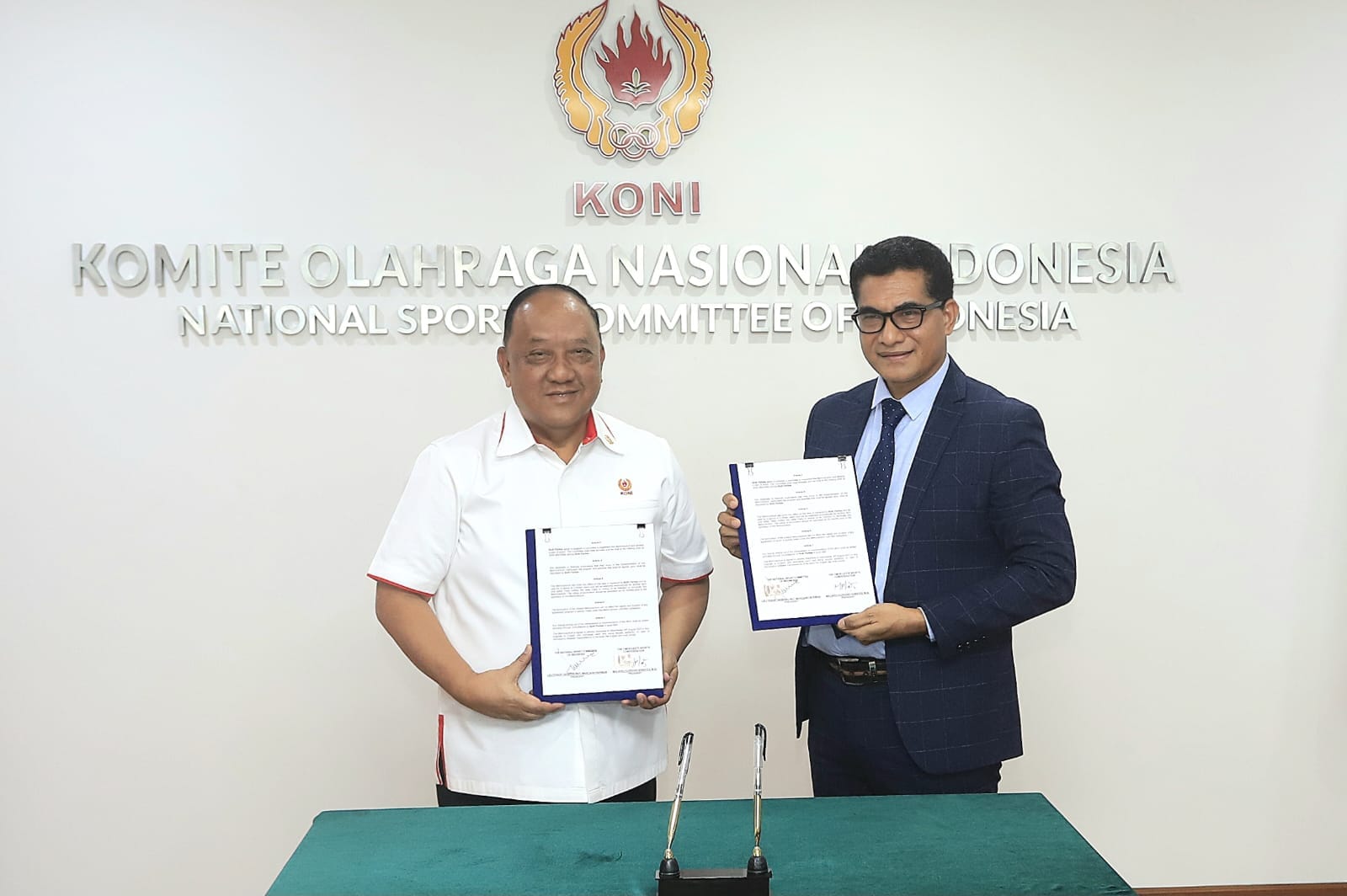 KONI Pusat Jalin Kerja Sama dengan Organisasi Pembina Olahraga Timor Leste | Gerakita